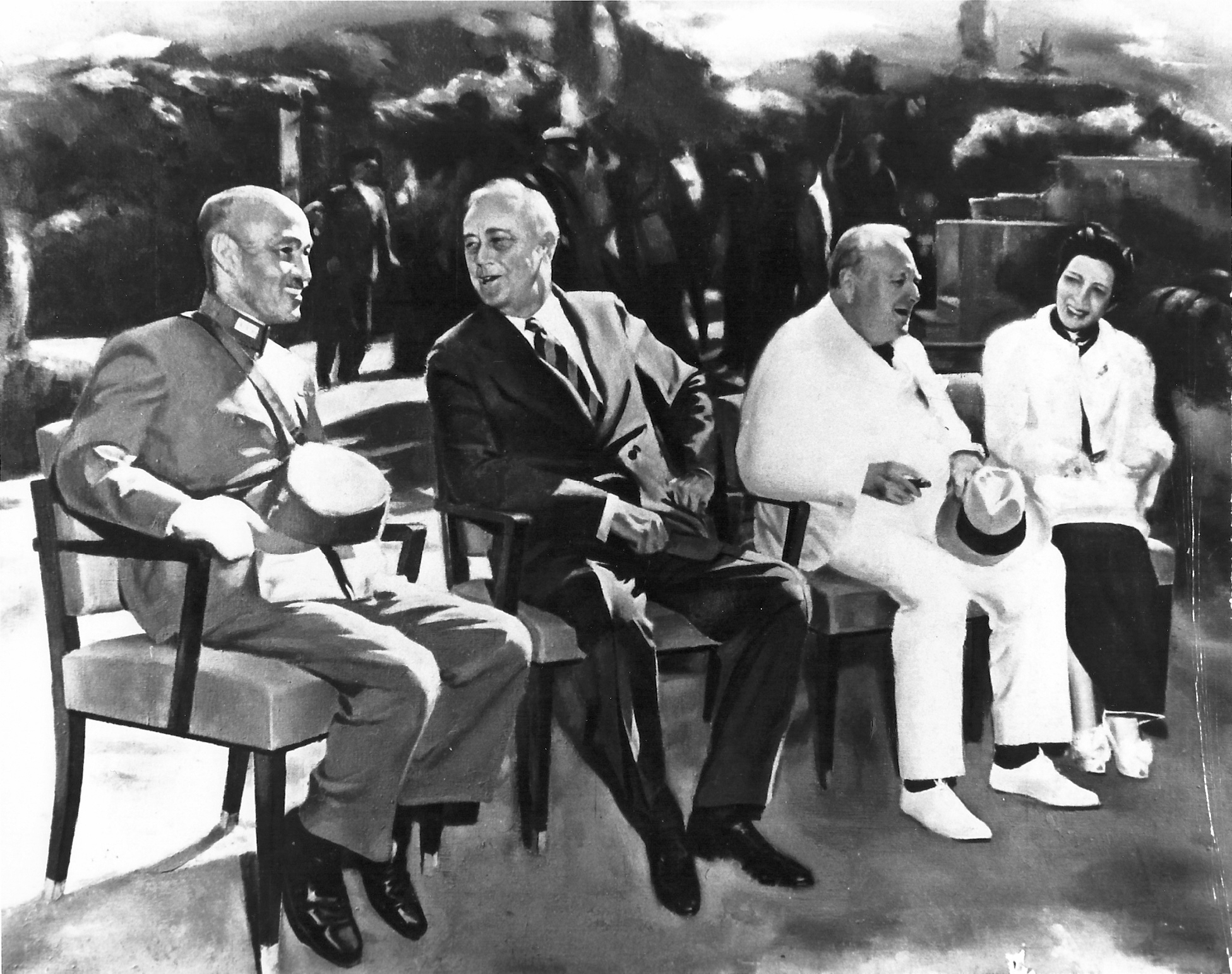 Cairo Conference, 1944 (463) | Edwin Dickinson, 1891–1978